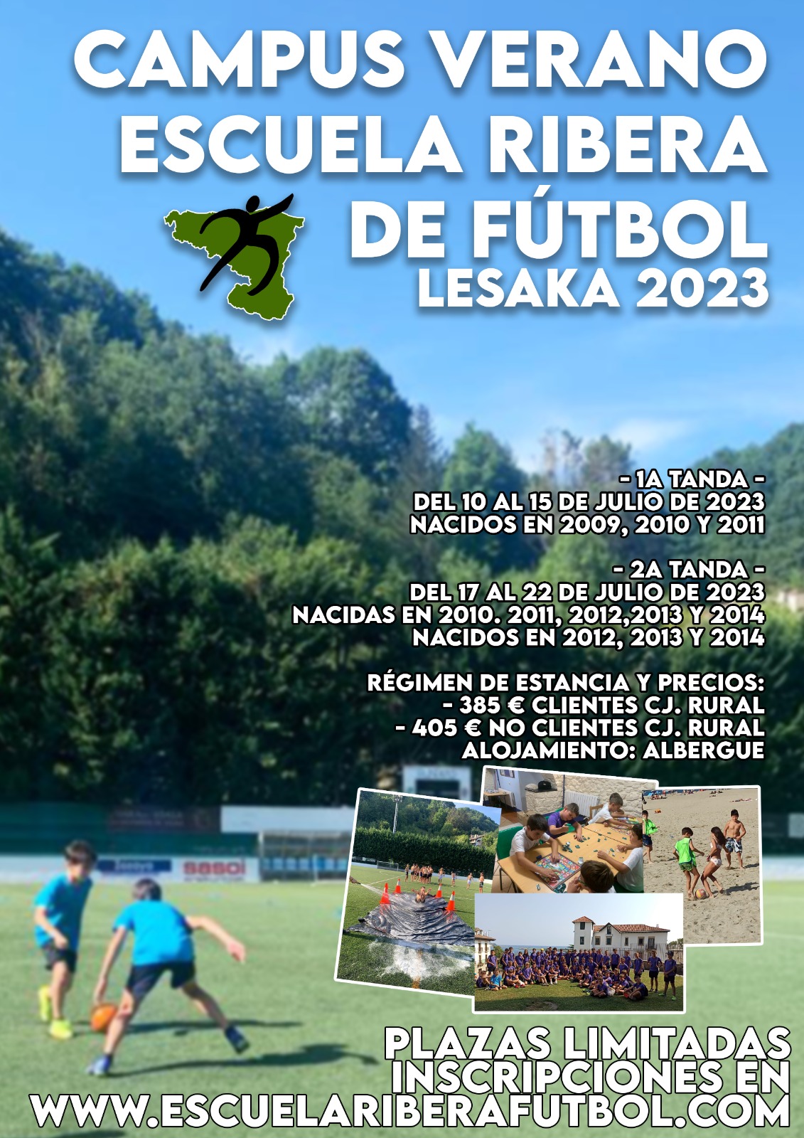 CAMPUS DE CONVIVENCIA EN LESAKA – Escuela Ribera de Futbol